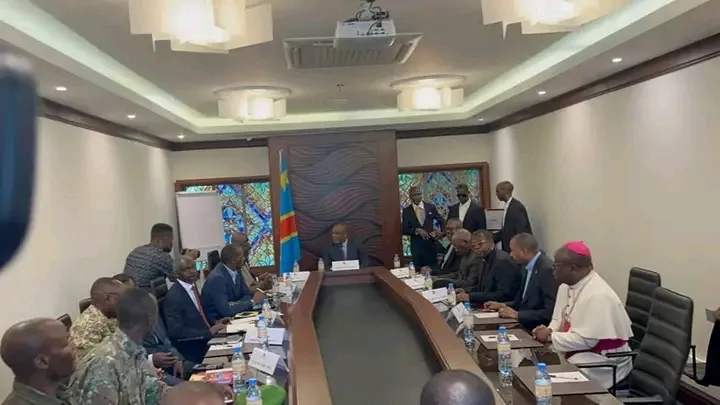 RDC : Les membres de la CENCO et ECC sont en réunion avec Corneille ...